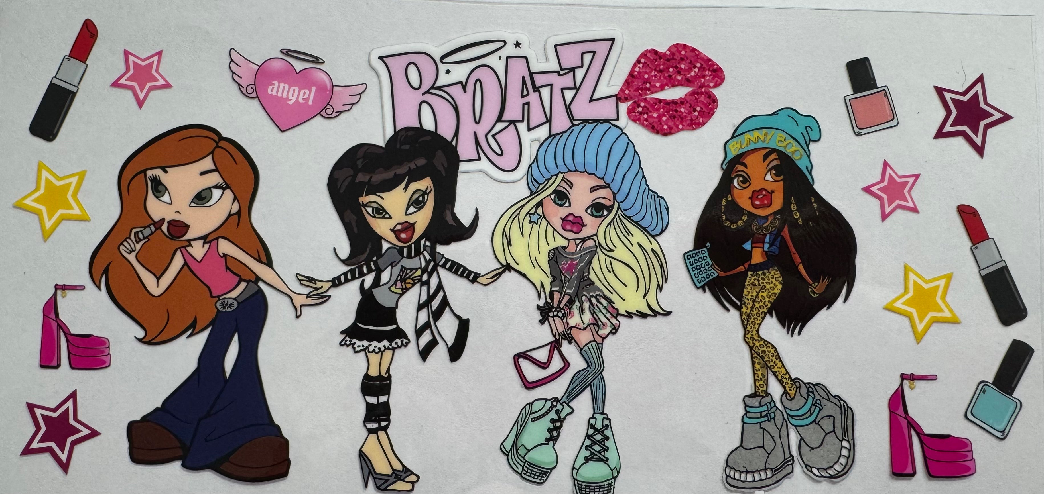 Bratz Dolls 16oz Uv DTF Wrap #2 – Sundae Customs